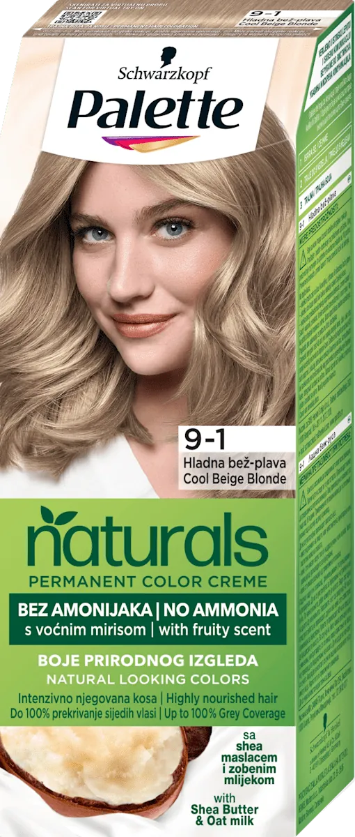 Farba za kosu PALETTE PNC 9.1