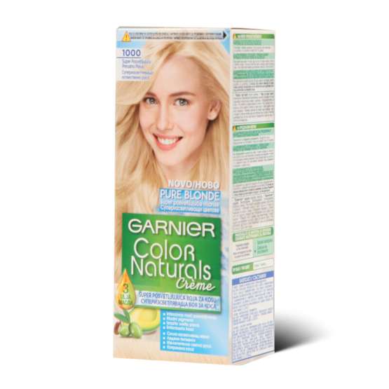 Farba za kosu COLOR NATURALS čisto plava 1000