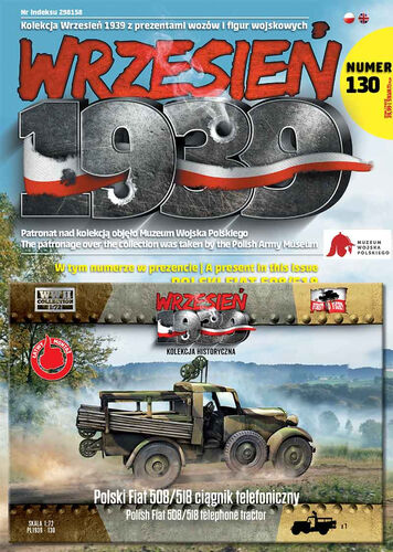 NEW! First to Fight PL130 Polski Fiat 508 / 518 - Ciągnik Telefoniczny