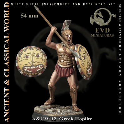 NEW! El Viejo Dragon A_CW12 Greek Hoplite (1 Figure)