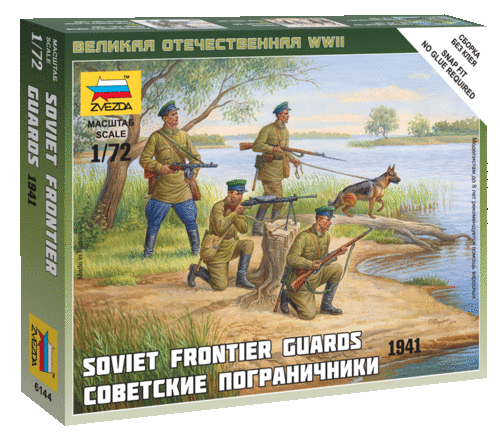 Zvezda 6144 Soviet Frontier Guards