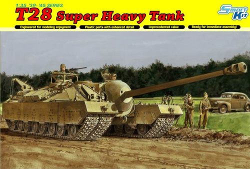 Dragon 6750 American Super Heavy Tank T-28