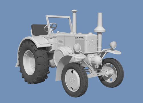 Germania-Figuren 35-Bau-1018 Lanz D 8506 - Built In 1952