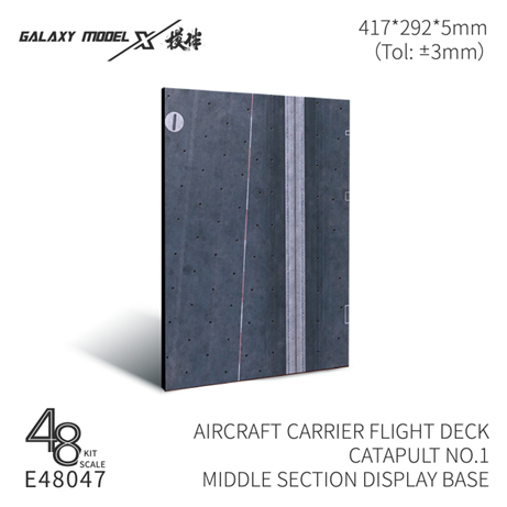 Galaxy-Model E48047 Middle Section of No.1 Ejection Chute Slideway - Display Base