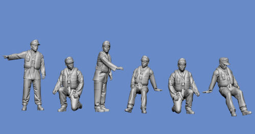 NEW! Germania-Figuren 35-CW-1153 Pioneers For M-Boat