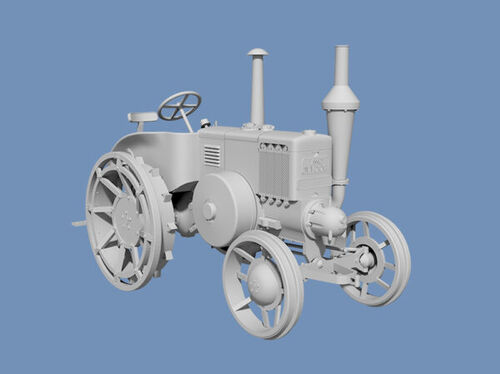 NEW! Germania-Figuren 72-Bau-1002 Lanz D 8500 Tractor - Built In 1938