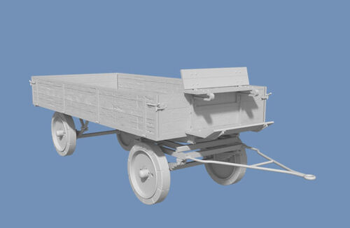 NEW! Germania-Figuren 72-Bau-1004 Tractor Trailer 01
