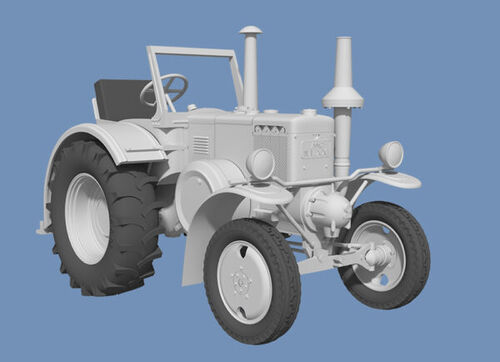Germania-Figuren 48-Bau-1008 Lanz D 8506 - Built In 1952