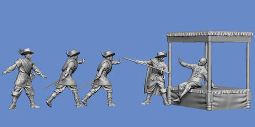 NEW! Germania-Figuren 72-5302 The Death Of General Wallenstein