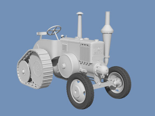 Germania-Figuren 35-Bau-1015 Lanz D 8516 - Built In 1949
