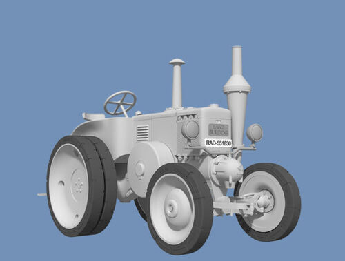 Germania-Figuren 35-Bau-1003 Lanz D 8511 Tractor - Built In 1936