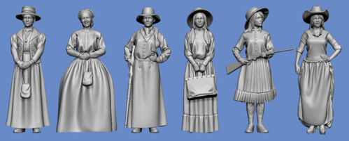 NEW! Germania-Figuren 48-9517 Women Of The Wild West