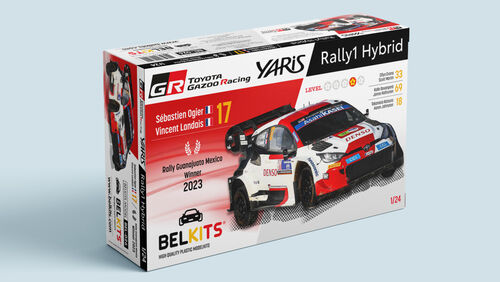 NEW! BelKits 026 Toyota Yaris - Guanajuato Mexico 2023 Ogier (Winner)