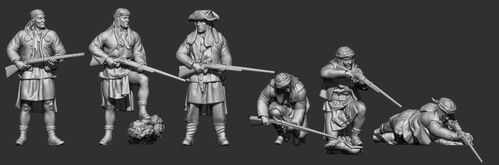 NEW! Germania-Figuren 35-9601 Geronimo With His Warriors