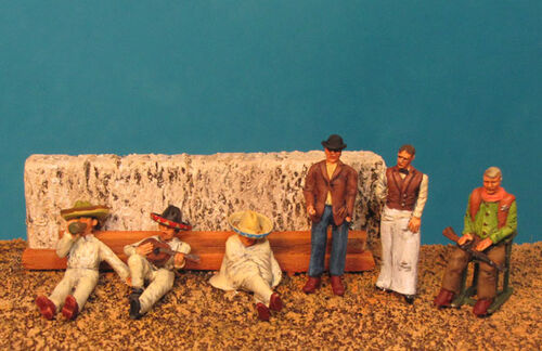 Germania-Figuren 35-9512 Wild West - Townsfolk III