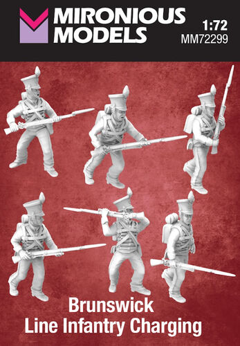 Mironious Models 72299 Brunswick Line Infantry Charging (6 Figures)