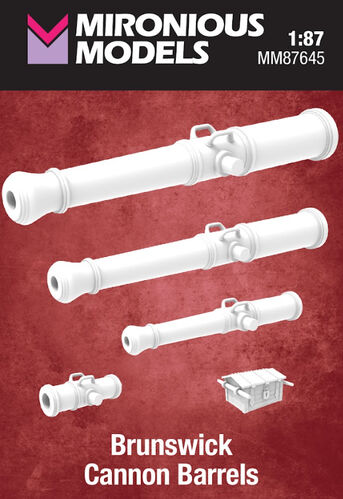 Mironious Models 87645 Brunswick Cannon Barrels (4 pcs)