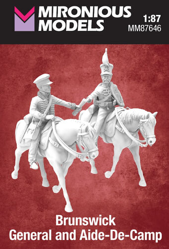 Mironious Models 87646 Brunswick General and Aide-De-Camp (2 Figures)