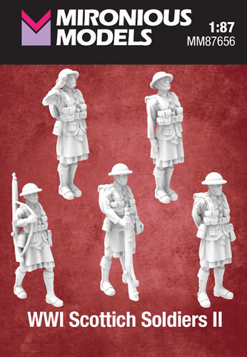 Mironious Models 87656 Scottish WWI Soldier II (5 Figures)
