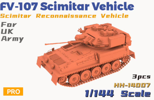 Heavy Hobby HH-14007 FV107 Scimitar Vehicle Scimitar Reconnaissance Vehicle For UK Army