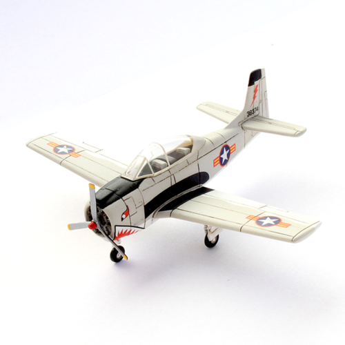Miniwing 317 North American T-28 B Trojan South Vietnamese Air Force (1 plastic kit - 1 decal version)