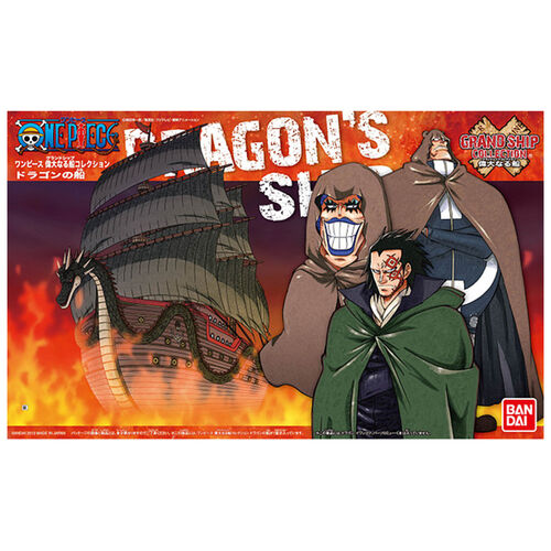 Bandai 57424 One Piece Grand Ship Collection - Dragon's Ship