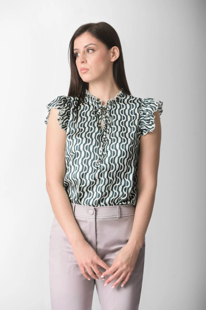 Satenska Karner Bluza