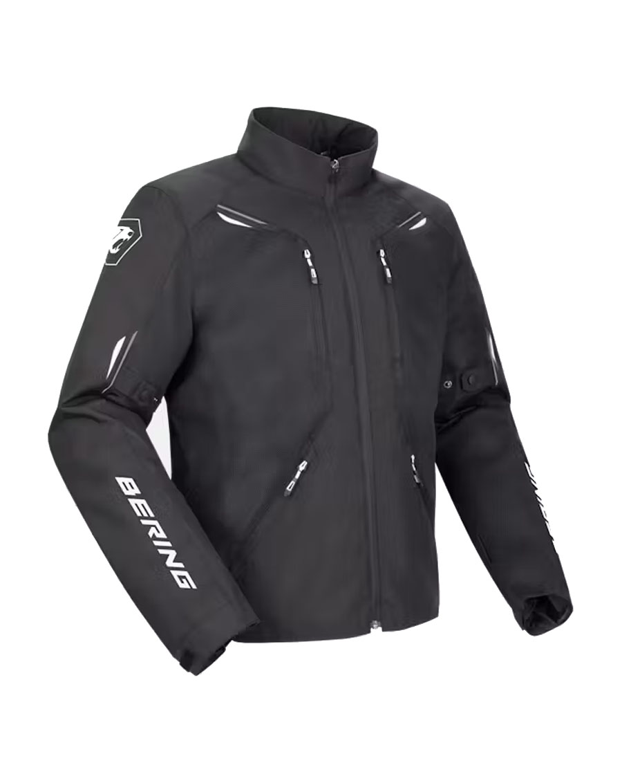 Bering moto jakna Brazilia crno/bela
