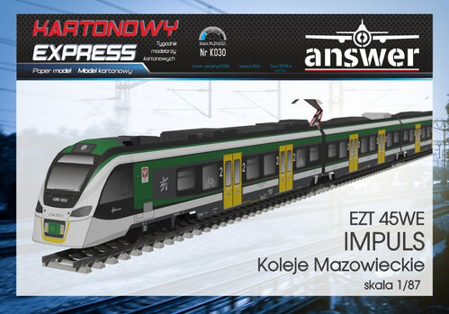 Answer KE-K030 EZT 45WE IMPULS Mazovian Railways