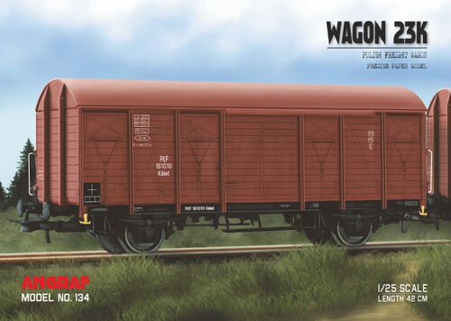 Angraf 134 Wagon 23K - Polish Freight Wagon