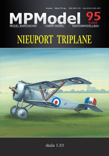 MPM Model 09-2023 Nieuport Triplane