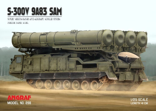 Angraf 298 S-300V 9A83 SAM - Soviet Medium-Range Anti-Aircraft Missile System