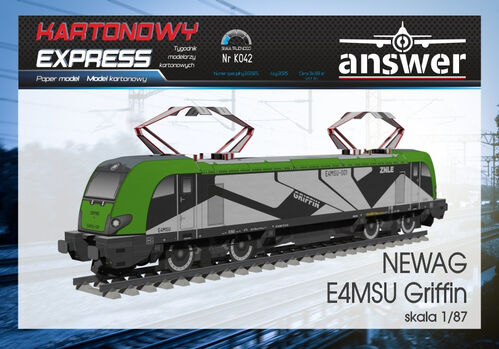 Answer KE-K042 NEWAG E4MSU Griffin