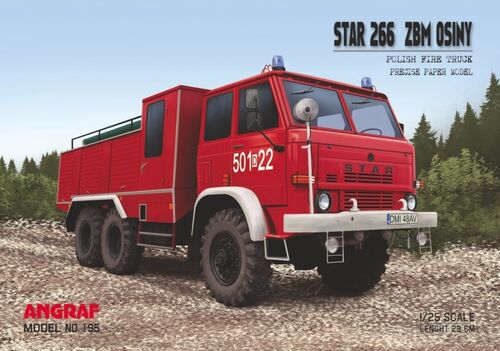 Angraf 195 STAR 266 ZBM Osiny - Polish Fire Truck