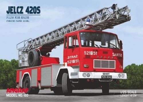 Angraf 120 JELCZ 420S - Polish Fire Engine