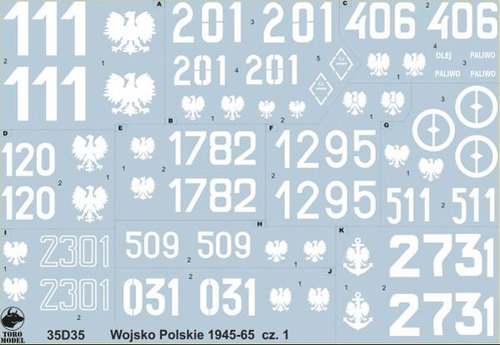 Toro Model 35D35 Wojsko Polskie 1945-65 część 1