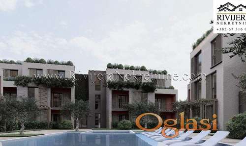 Na prodaju studio apartman u izgradnji Radanovići Kotor