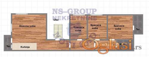 Odlican troiposoban stan u izgradnji u Petrovaradinu!