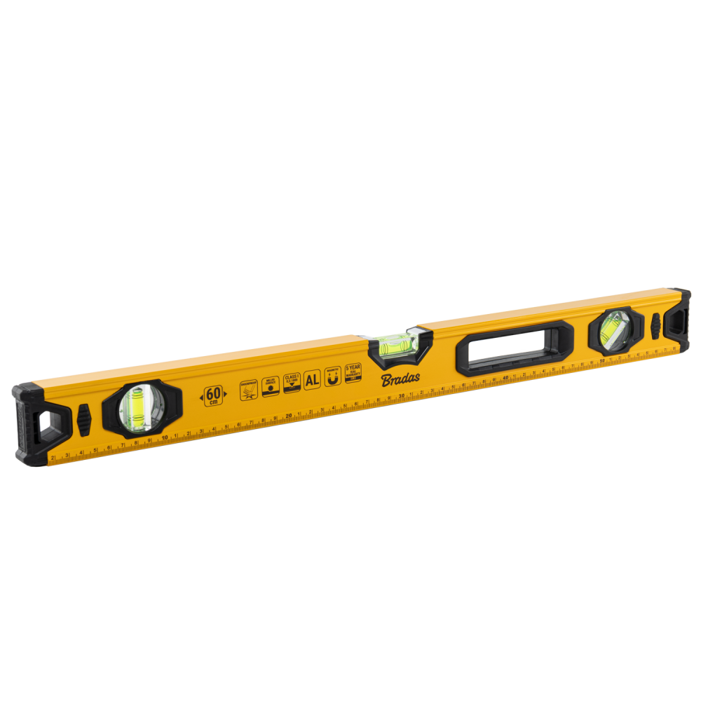 LIBELA ALU MAGNETNA 60CM DIY-LV30060YL