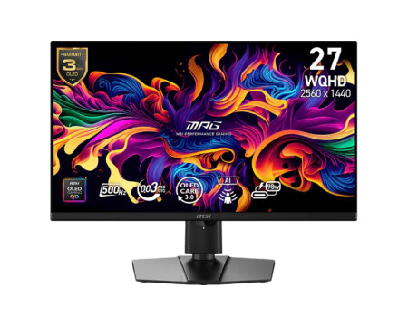 MSI - 27 inča MPG 271QR QD-OLED X50 2560x1440 OLED 500Hz G-Sync gaming monitor