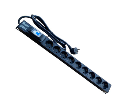 MAXPRO LINE - Produžni kabl PDU/9-Way (1P 16A), 2m, sa osiguračem