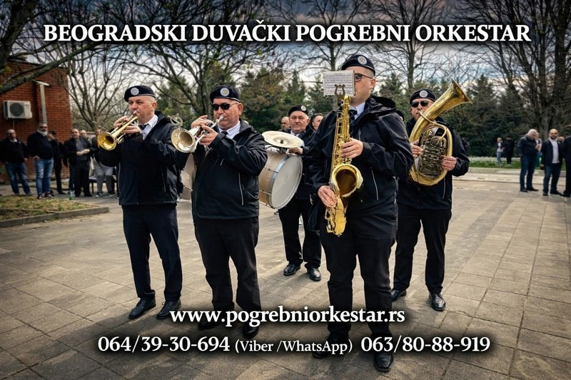 Trubači • Pogrebni orkestar • Muzika za sahrane – Beograd