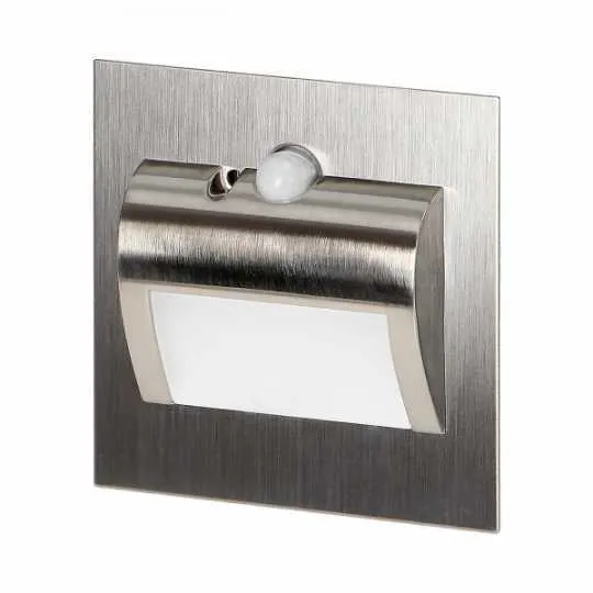 AD-OS-6164LR4/N 1 5W 4000K 12VDC LED saten nikl zidna lampa sa senzorom pokreta-bez napajanja 3Y DRACO ADVITI