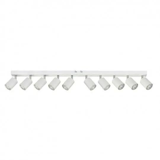 AD-OP-6279WGU10 bela spot lampa 10xGU10 max 50W 3Y DOA ADVITI