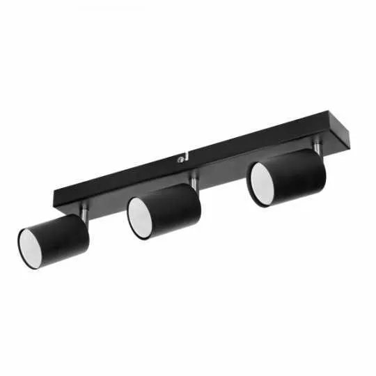 AD-OP-6195BGU10 crna spot lampa 3xGU10 max 50W 3Y DOA ADVITI