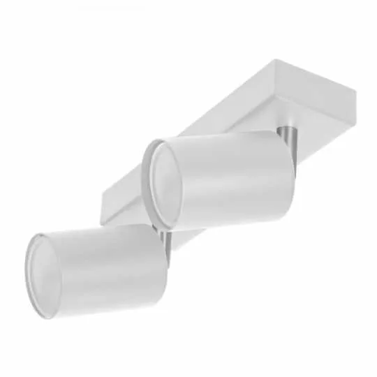 AD-OP-6194WGU10 bela spot lampa 2xGU10 max 50W 3Y DOA ADVITI