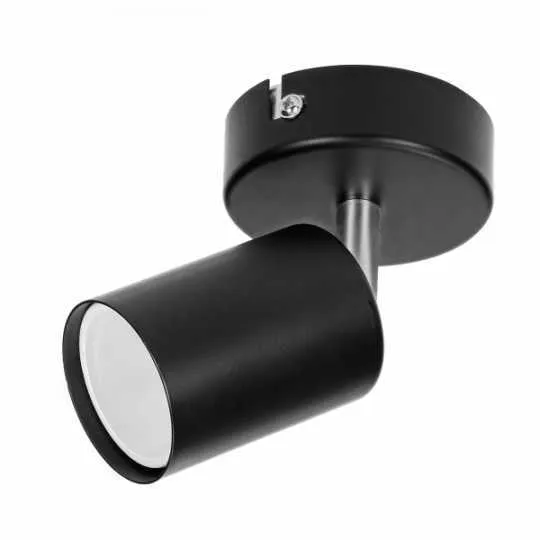 AD-OP-6193BGU10 crna spot lampa 1xGU10 max 50W 3Y DOA ADVITI
