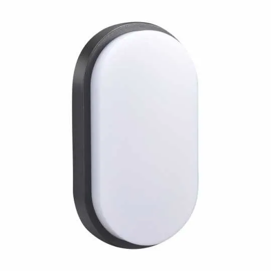 M272-72B-N 15W 6000K crna IP54 LED zidna lampa 3Y Mitea Lighting