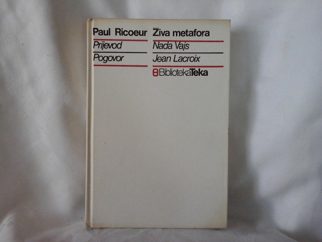 Živa metafora Paul Ricoeur