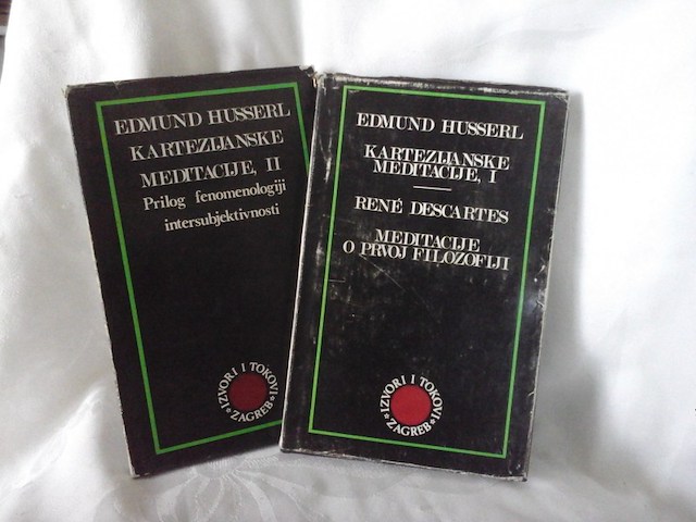 Kartezijanske meditacije I i II Edmund Hussrel
